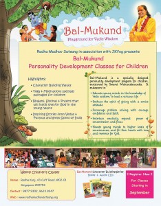 Bal-Mukund Singapore - Radha Madhav Satsang, Singapore